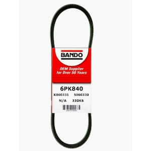 Bando Rib Ace Precision Engineered V-Ribbed Belt - Power Steering ...