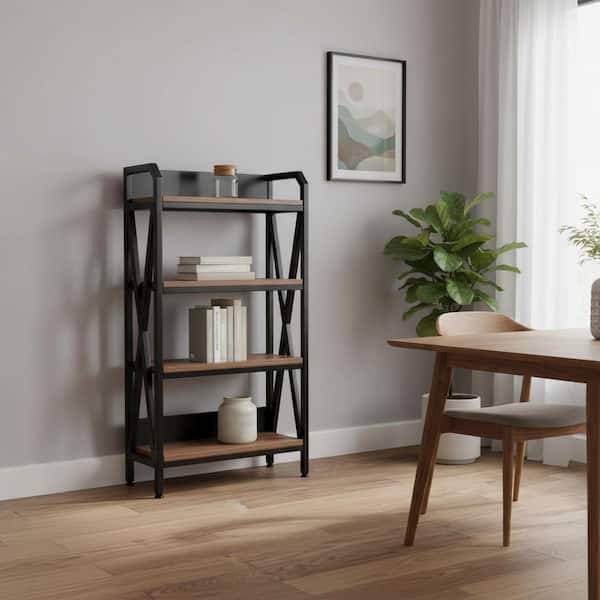 Reviews for Camaflexi Shaker Style Black 48 in. Tall Solid Wood ...