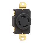 AC WORKS 30 Amp 480-Volt 3-Phase Nema L16-30R Flush Mount Locking ...