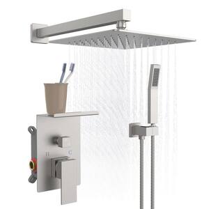 Fontaine by Italia Htel de Ville Single Handle 1-Spray Square Shower ...
