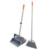 HDX 12 in. Lobby Broom and Dustpan Set 2231XL - The Home Depot