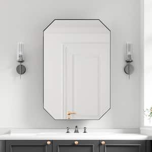 Dovelina H 22 in. W x 38 in. H Oval Shape Recessed or Surface Mount ...