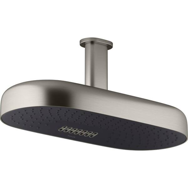 KOHLER Statement 2-Spray Patterns with 2.5 GPM 14 in. Wall Mount Fixed ...