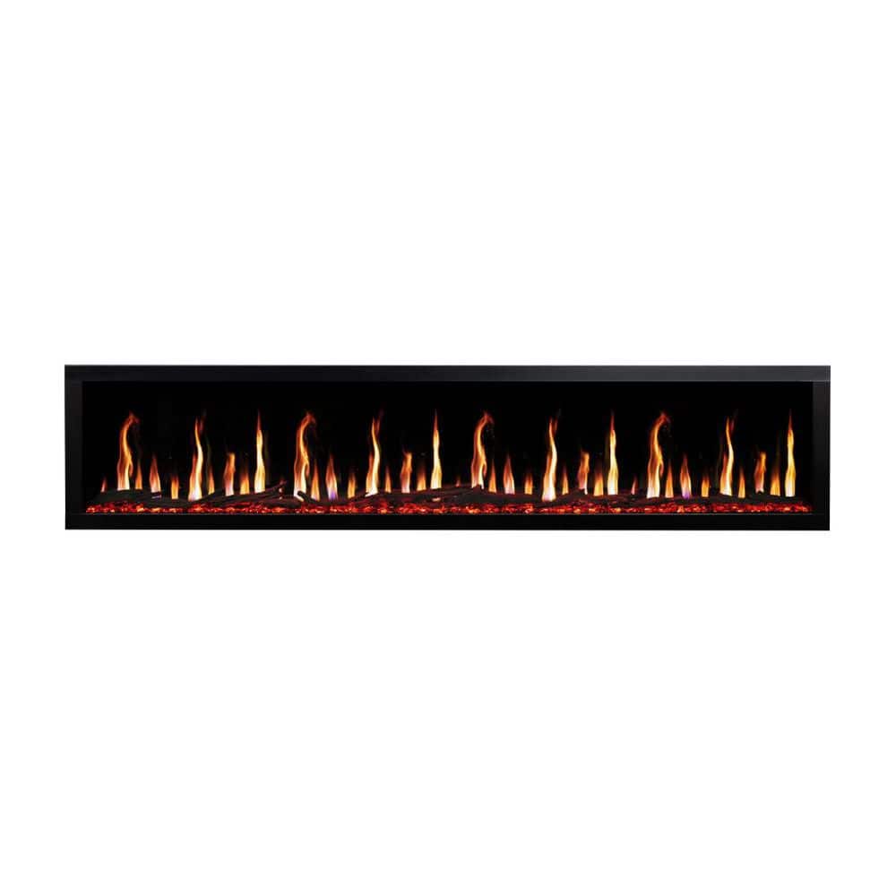 Modern Ember Highmark Luxe LCD 88 in. Wall Mount Smart Electric ...