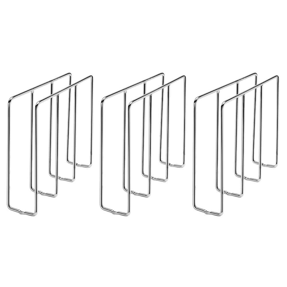 Rev-A-Shelf U-Shaped Chrome Steel Bakeware Divider Organizer for Wall ...