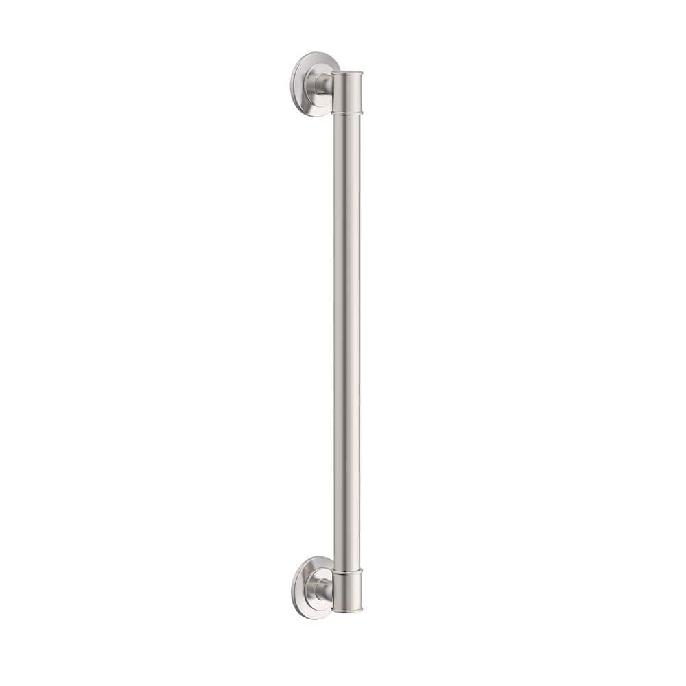 Gerber Steady Style 24 in. ADA Compliant Grab Bar in Brushed Nickel ...