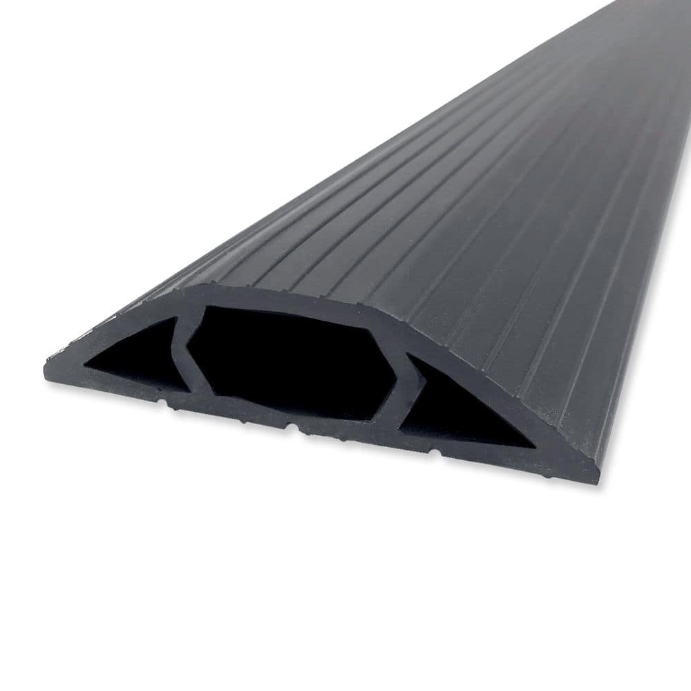 CABLE MAN 10 ft. Residential Grade 3-Channel Gray Wire, Cord and Cable ...