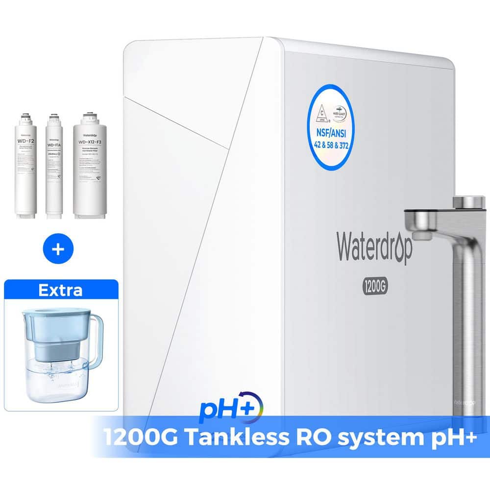Waterdrop X12 Alkaline Mineral PH RO System NSF/ANSI 58 and 372 ...