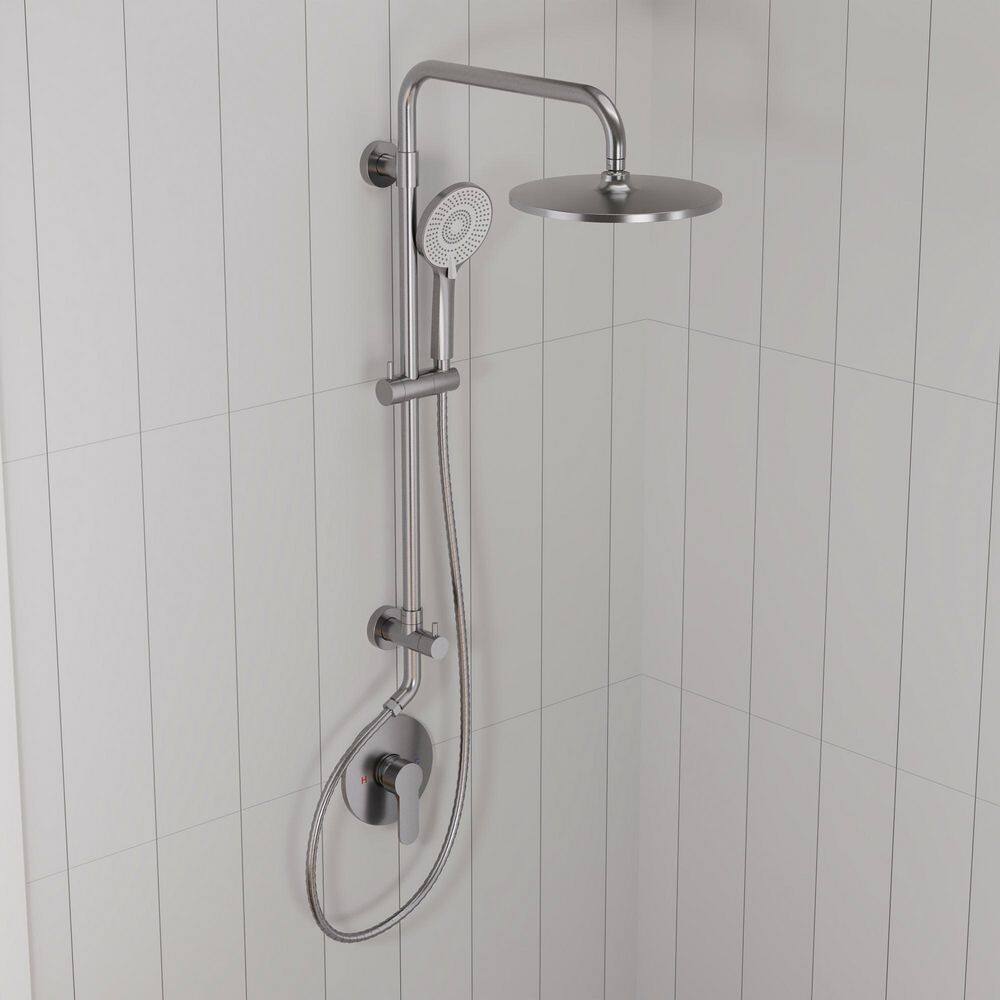 Have a question about GRANDJOY Single Handle 3-Spray 10 in. Tub and ...