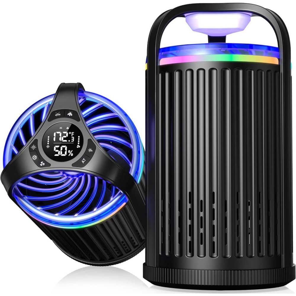 Misopily 3-in-1 Black Indoor Fruit Fly Traps, Quiet and Safe Smart Trap ...