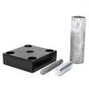 4 in. x 4 in. Steel Compression Post Base TICP44 - The Home Depot