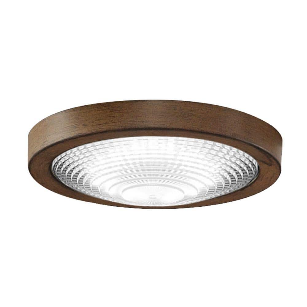 FANIMATION Spitfire Driftwood 18-Watt 3000K Integrated LED Ceiling Fan ...