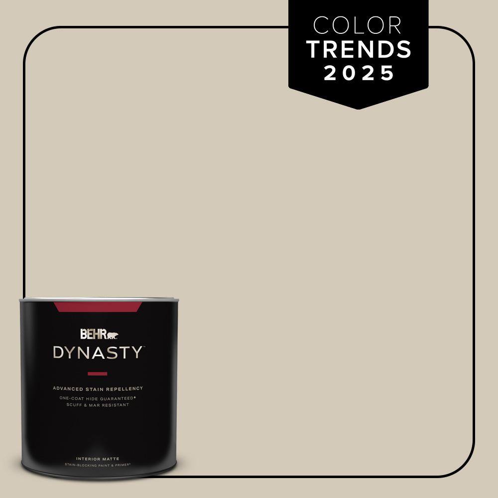 BEHR DYNASTY 1 qt. Designer Collection #DC-010 Even Better Beige Matte ... BEHR DYNASTY 1 qt. Designer Collection #DC-010 Even Better Beige Matte ...