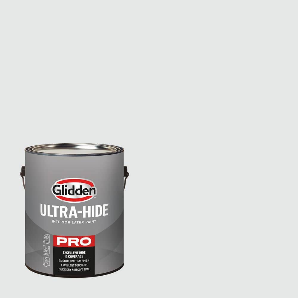 Glidden Ultra-Hide 1 gal. PPG1013-1 Radisson Satin Interior Paint ...