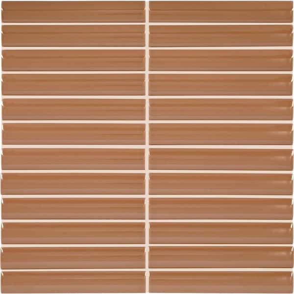 Daltile Artefino Vintage Angelite 12 in. x 12 in. Glossy Porcelain ...