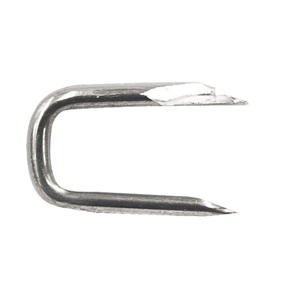 OOK #5 x 3/8 in. Aluminum Staples for Wire and Coaxial Cable (0.5 oz ...