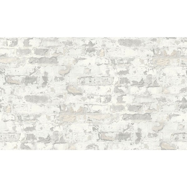 Bricks and More Collection White Industrial Chic Brick Matte Finish ...