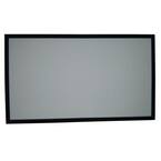 ProHT 120 in. Manual Projection Screen with White Frame 05352 22