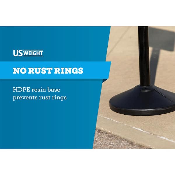 USW US Weight Sign Post and Weighted Base Kit U2212 - The Home Depot