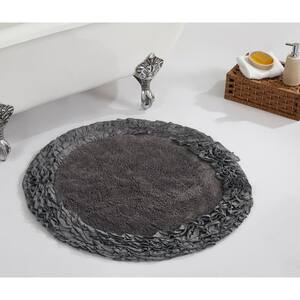 Better Trends Hotel Collection White/Gray 30" x 30" 100% Cotton Bath ...