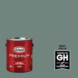 Glidden 8 oz. PPG1136-6 Dwarf Spruce Satin Interior Paint Sample ...