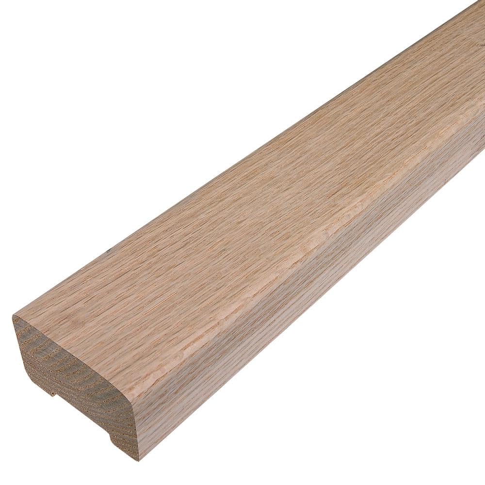 EVERMARK Stair Parts 2-5/8 in. x 1-9/16 in. Unfinished Plowed Red Oak ...