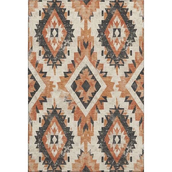 Addison Rugs Mayfield Premium Machine Washable Abstract AMF1878 ...