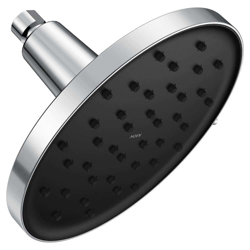 MOEN Verso 8-Spray Patterns 9 in. Wall Mount Fixed Shower Head ...