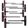 Eklind Power-T Handle Ball-Hex Key Allen Wrench- 9-Pieces Set SAE Inch ...