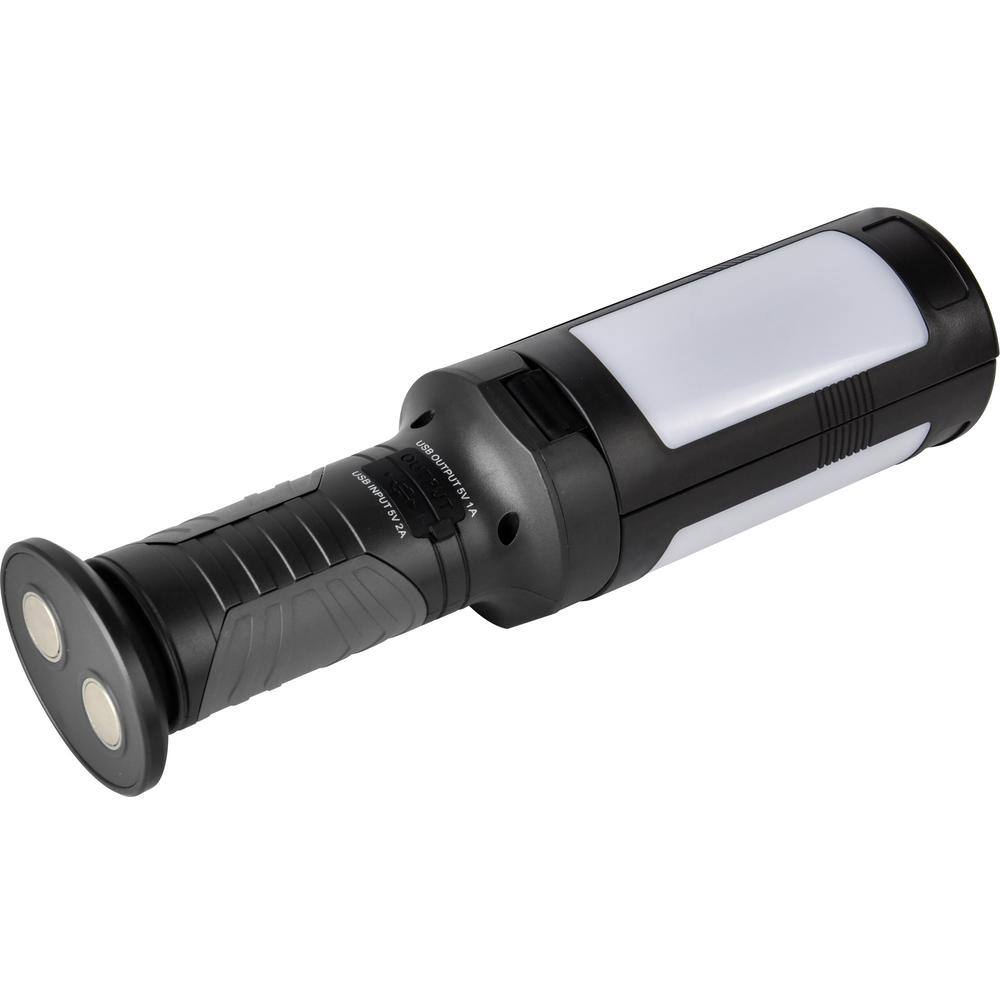 ELECWISH 600 Lumens Rechargeable Panel LED Work Light with Flashlight ...