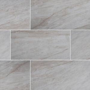 MSI Ansley Amber 9.38 in. x 37.5 in. Matte Ceramic Floor and Wall Tile ...