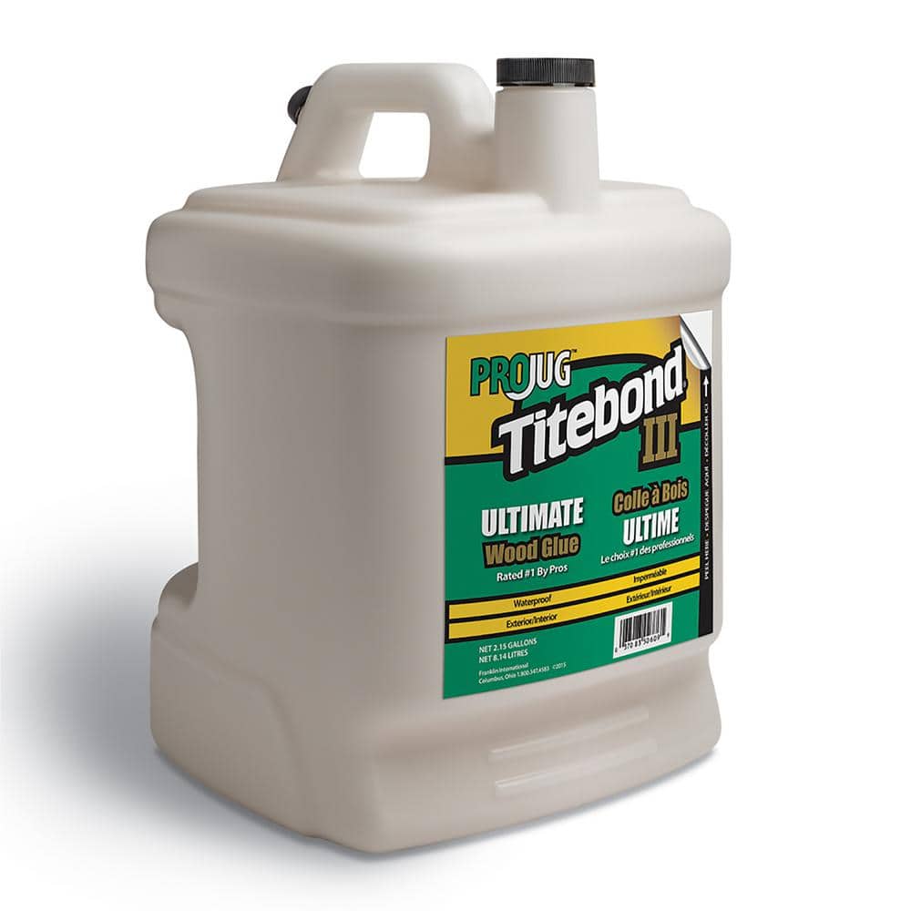 Titebond III 2.15 Gal. PROjug Ultimate Wood Glue 14109 - The Home Depot