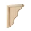 Waddell Two-Way Bracket - 2.25 in. x 7 in. x 5 in. - Sanded Unfinished ...