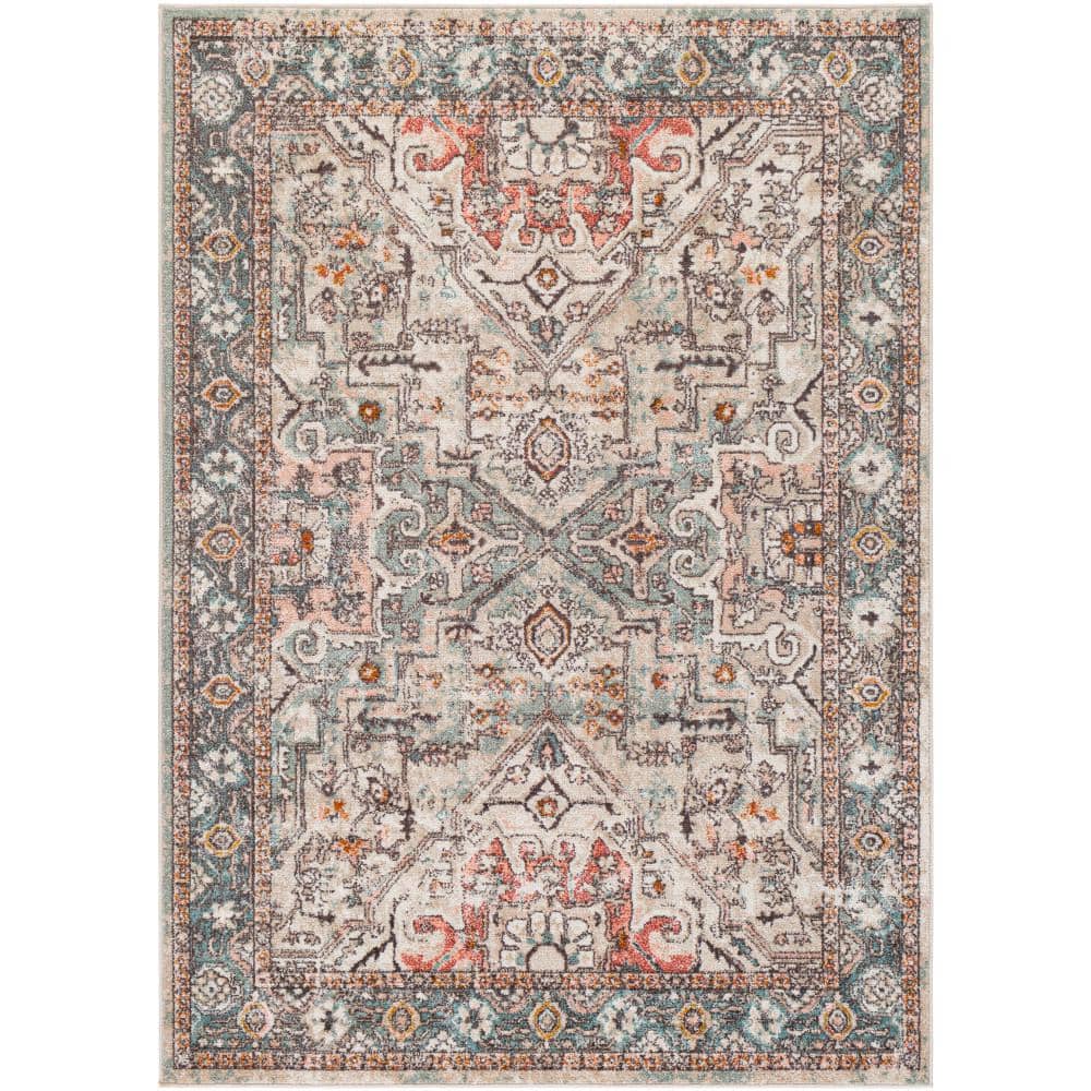 Livabliss Nessa Brick 6 ft. 7 in. x 9 ft. Area Rug S00161033136 - The ...