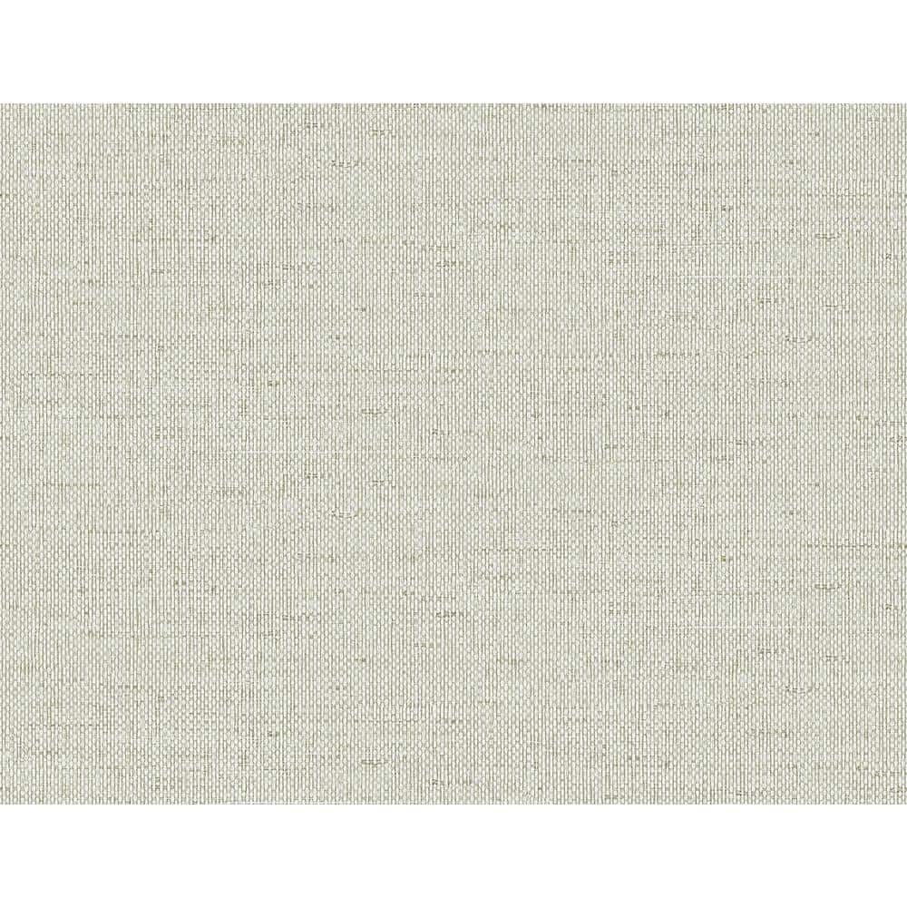 LILLIAN AUGUST 60.75 sq. ft. Coastal Haven Lunar Rock Kaya Faux Paperweave Embossed Vinyl ...
