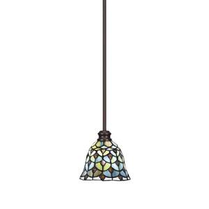 Albany 60-Watt 1-Light Espresso Pendant Mini Pendant Light Lynx Art ...
