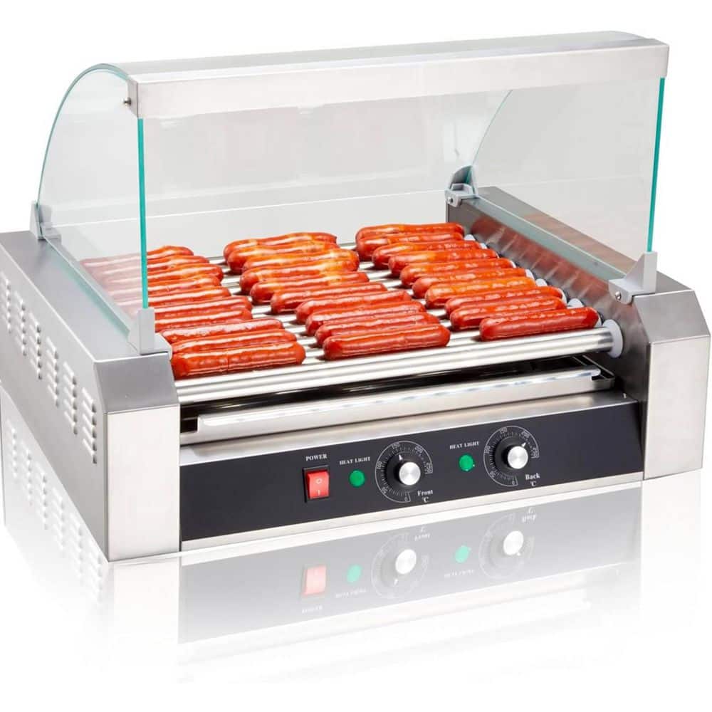 SYBO 11 Stainless Steel Rollers Grill Cooker Machine with Hood ET-R2 ...