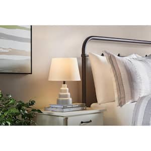 Hampton Bay Tate 14.05 in. Ombre Blue Mini Table Lamp RS2204094BL - The ...