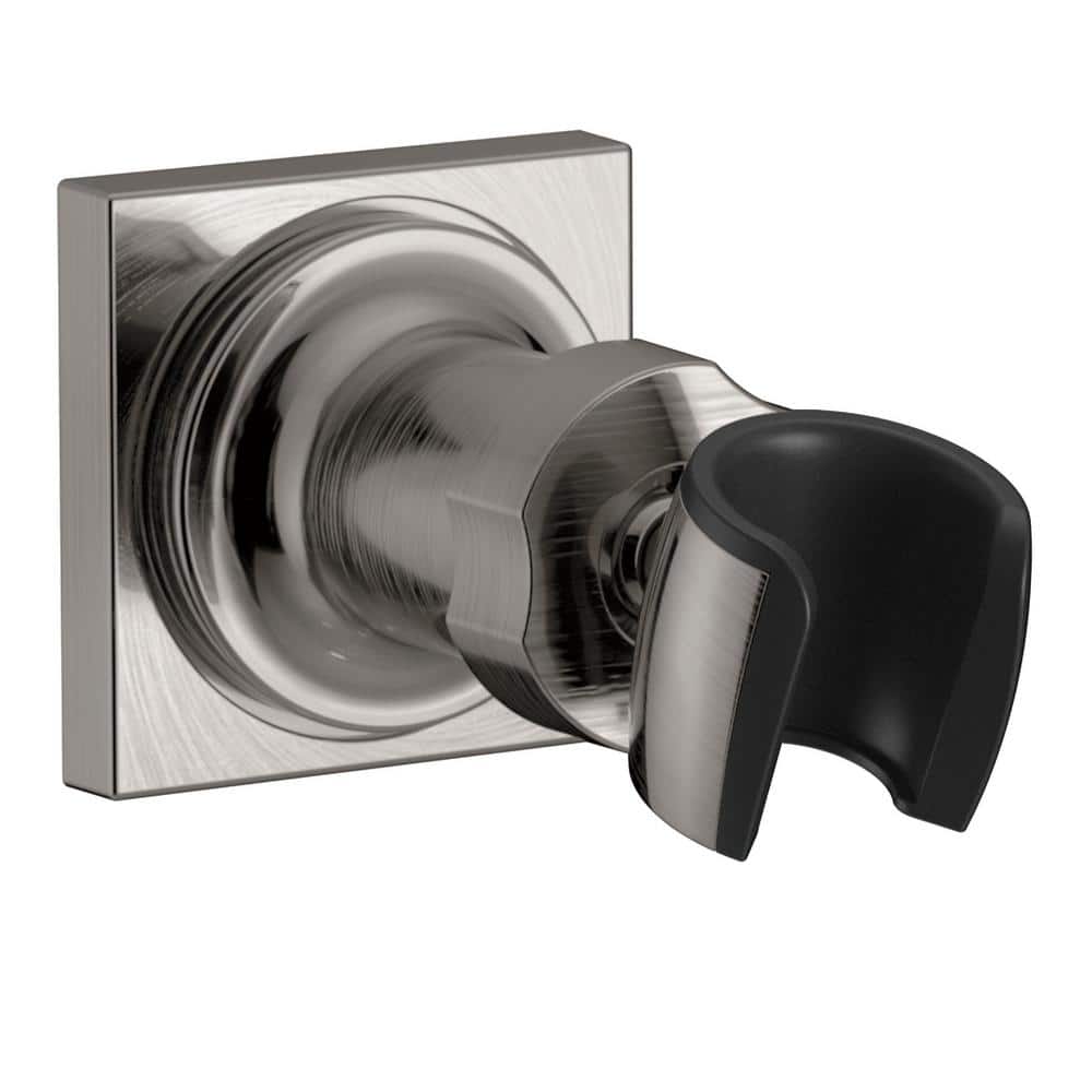 Delta Adjustable Square Wall Mount for Hand Shower, Lumicoat Stainless ...