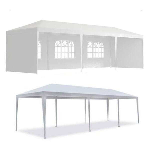 maocao hoom 10 ft. x 30 ft. Outdoor Disposable tent, Garden Gazebo ...