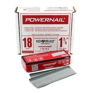 POWERNAIL 2 in. 16-Gauge Powercleats Hardwood Flooring Nails 5000 per ...