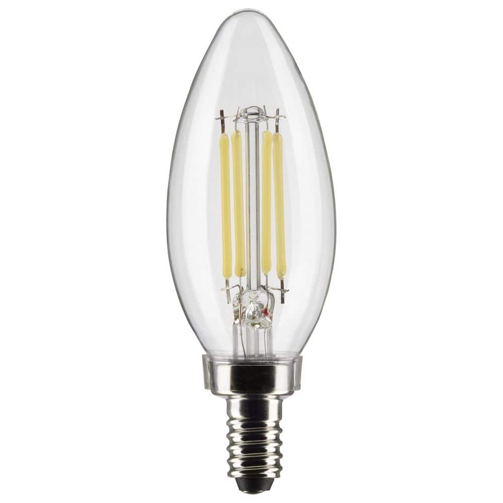 Reviews for SATCO 60-Watt Equivalent B11 Candelabra Base, Soft White ...