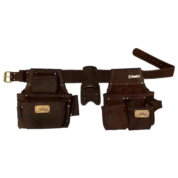 OX TOOLS Pro 4-Piece Oil-Tanned Leather Construction Rig - Contractor ...
