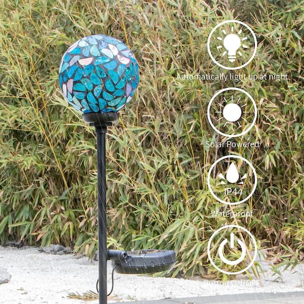 Mosaic Solar Garden Lights