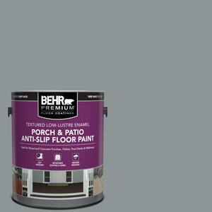 BEHR PREMIUM 1 gal. #PPU25-17 Euro Gray Textured Low-Lustre Enamel ...