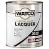 Watco 1 qt. Clear Semi-Gloss Lacquer Wood Finish 63141 - The Home Depot