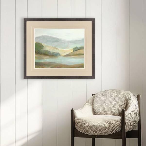 Paragon Plein Air Hills by Park 1 Piece Framed Giclee Coastal Art Print ...