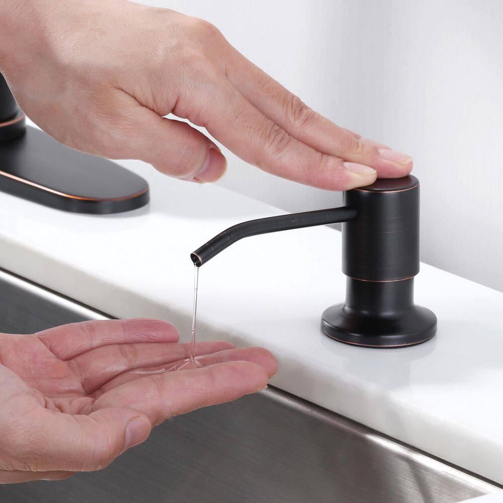 AVITAS Built in Soap Dispenser Stainless Steel Countertop Pump Head ...