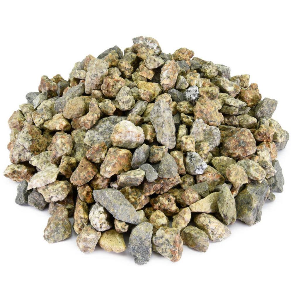 Yard Elements 0.25 cu. ft. 3/8 in. Desert Gold Crushed Landscape Rock ...