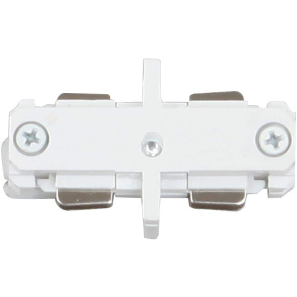 Volume Lighting White Mini Joiner/Mini Straight Connector for 120-Volt ...